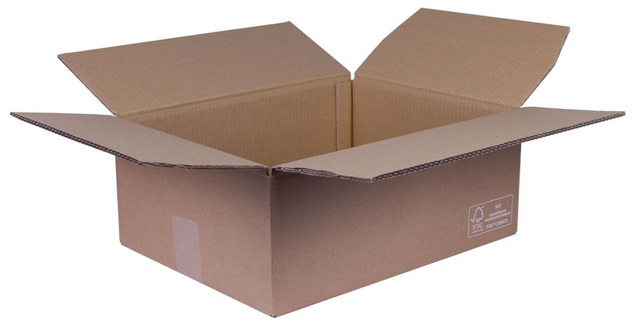 Verzenddoos 39x29x15 Bruin DG [doos 3] * - Verzenddozen - Twinpack